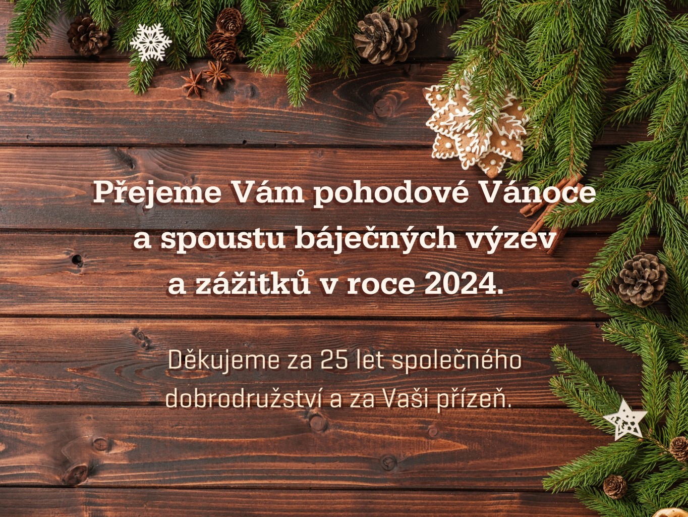 PF 2024 - Šťastné a veselé Vánoce - Fitmin.cz